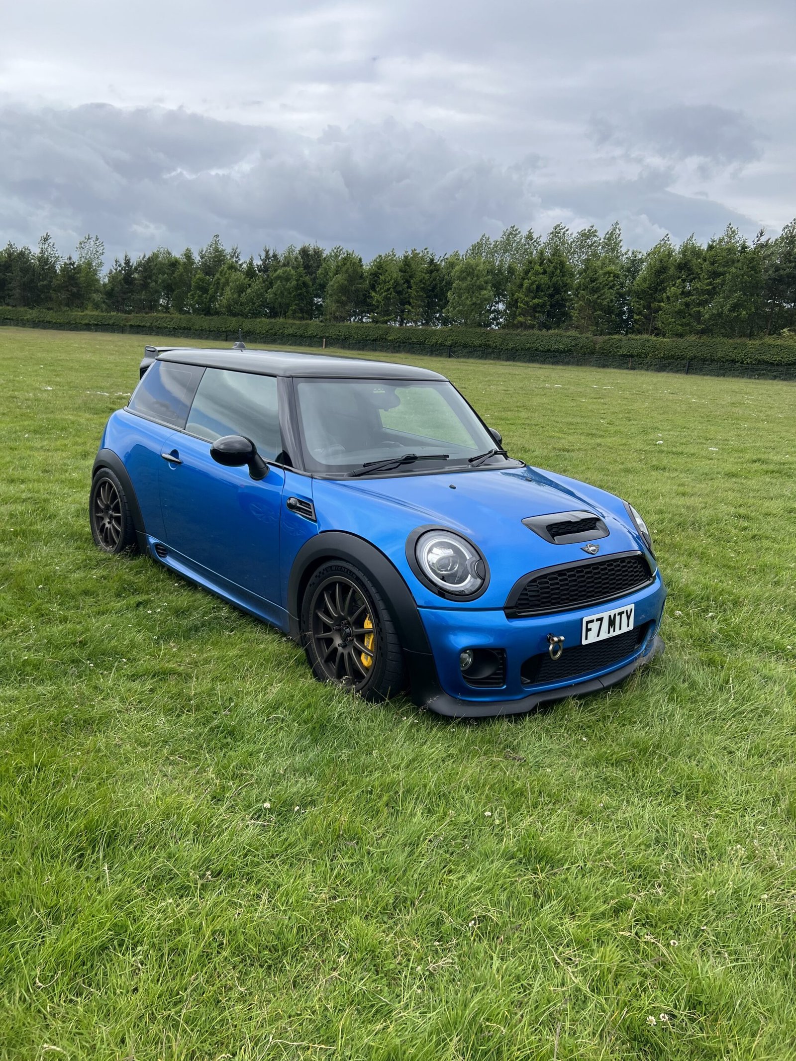 Used Mini Cooper S for sale - Lazer Blue with JCW Kit