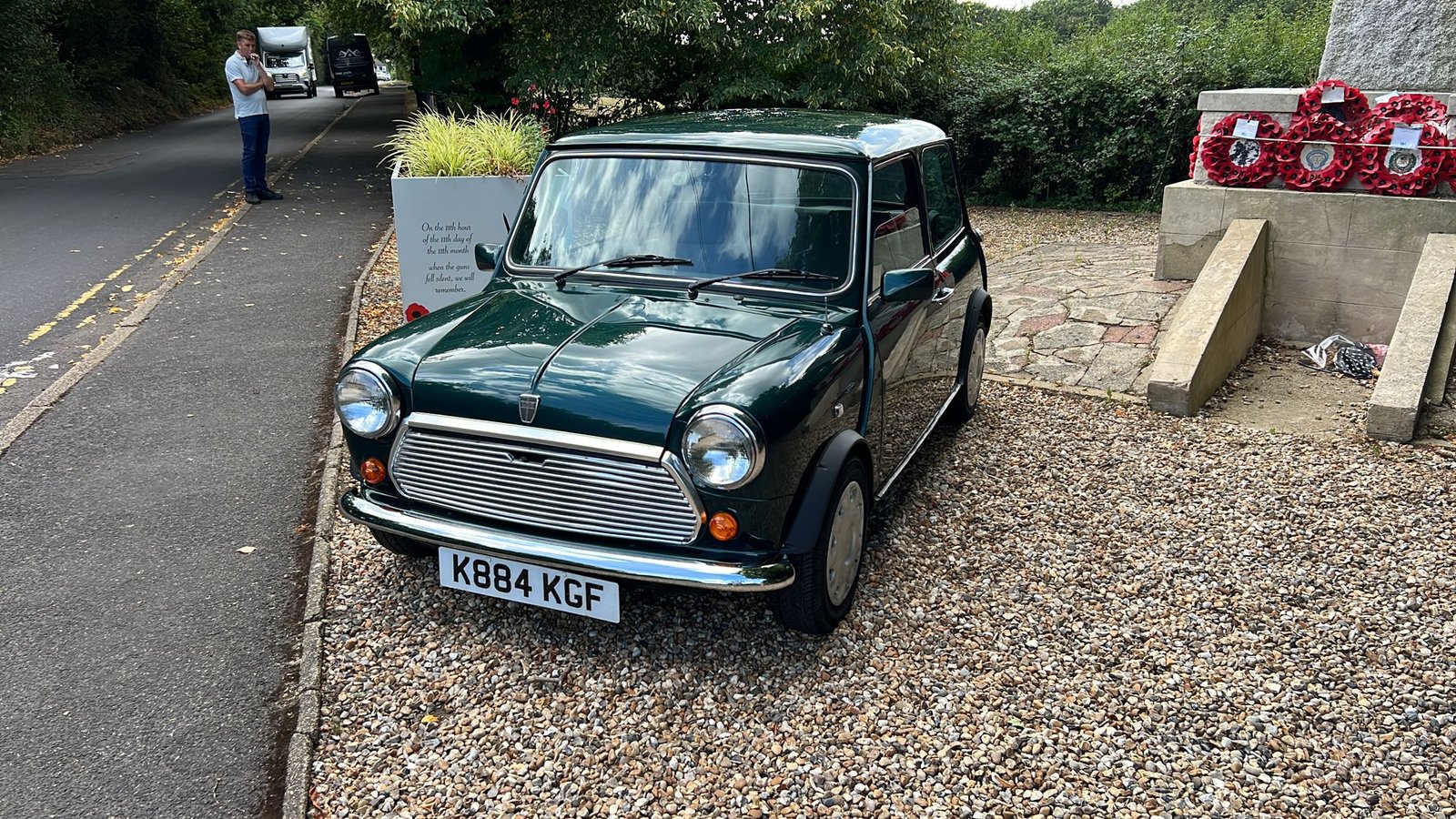 1992 Mini Mayfair in British racing green with only 18k on the clock ...